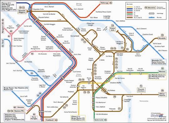 bus_mappa_vr : PD Verona